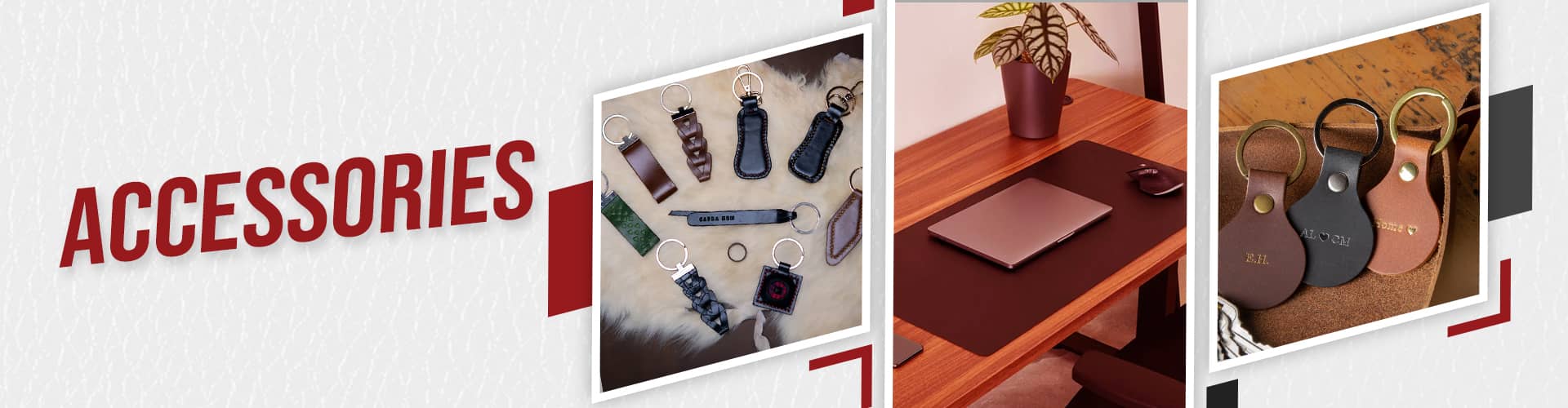 Shop Leather Bags, Wallets, Belts, Aprons & More Accessories