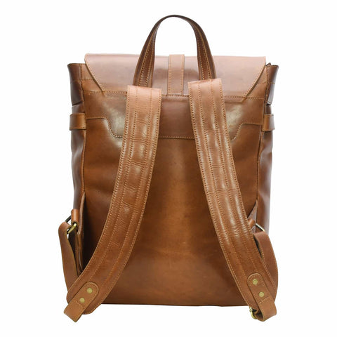 Traveler Leather Backpack – Stylish & Durable | Leather New York