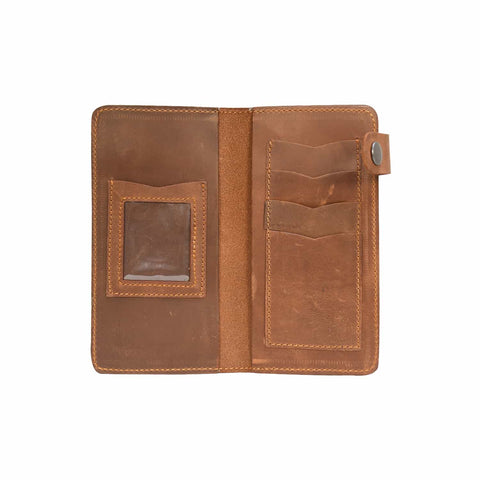 Breast Pocket Wallet | Slim Leather Wallet for Cards & Cash | Leather ...